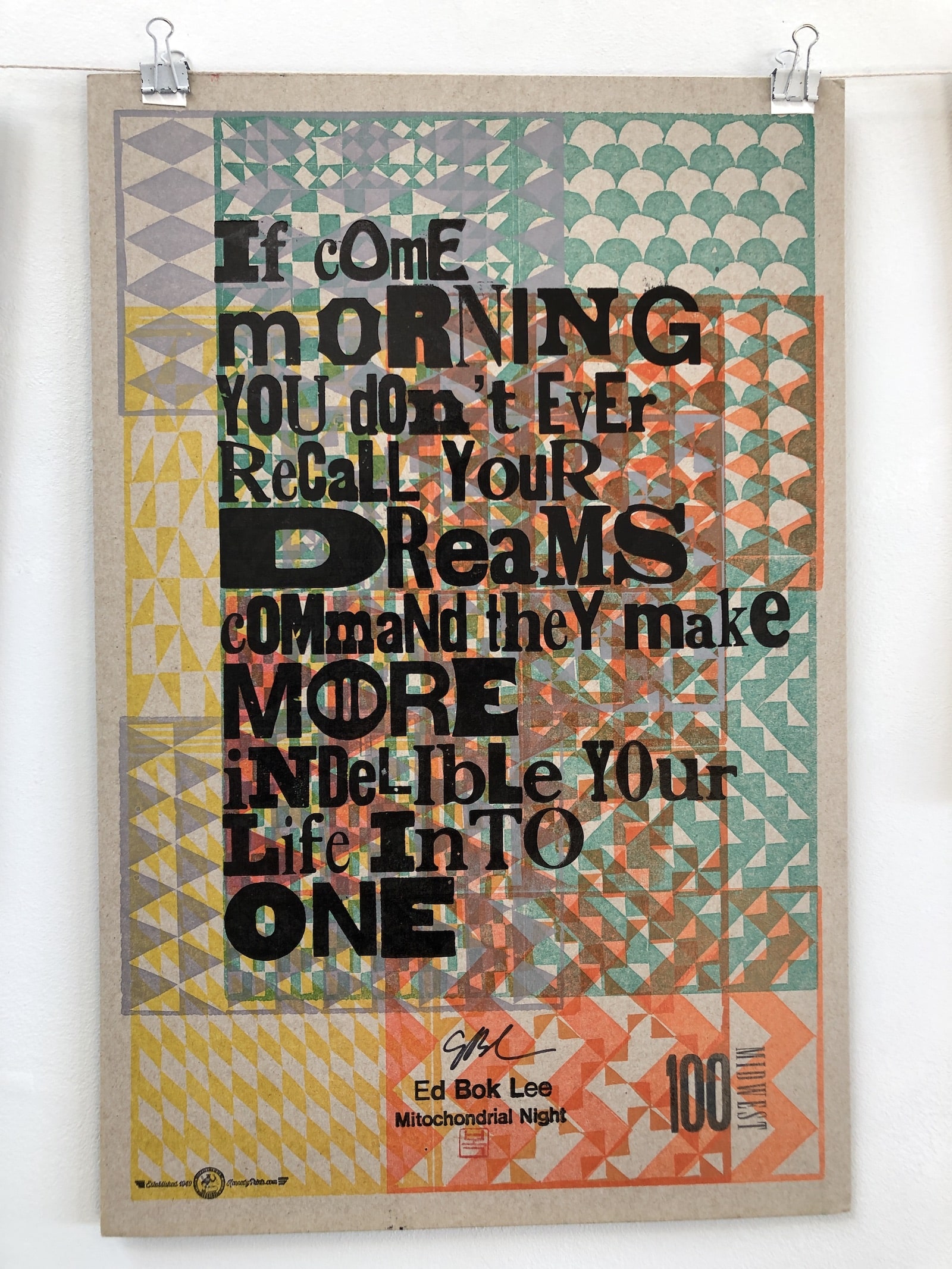 Letterpress: Books & Broadsides – Constellation Studios